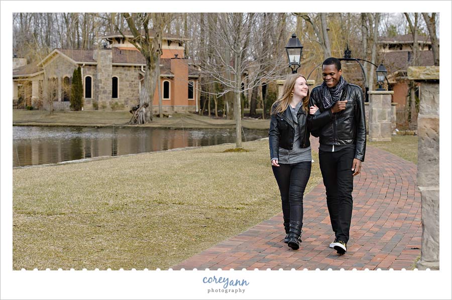 Jill and Keith's Engagement Session at Gervasi Vineyard in Canton Ohio ...
