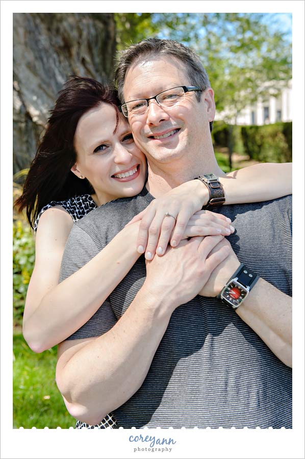 Engaged • Pamela and Chuck • Cleveland Museum of Art - Corey Ann Photography