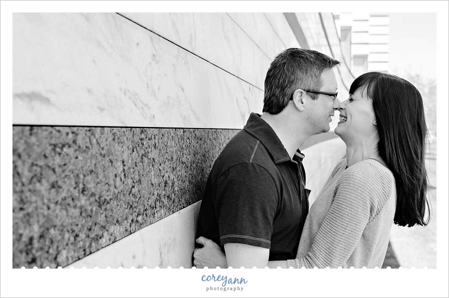 Engaged • Pamela and Chuck • Cleveland Museum of Art - Corey Ann Photography