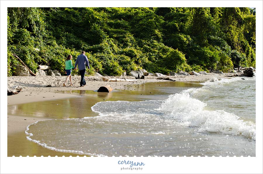 Lauren and Bob's Engagement Session at Wagar Beach - Corey Ann Photography