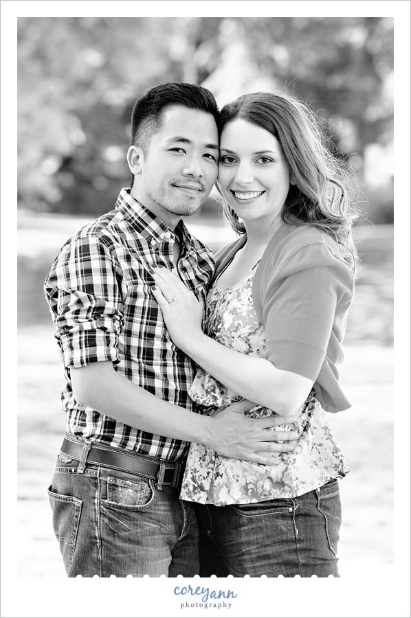 Michael and Andrea's Engagement Session at Silver Lake - Corey Ann Photography