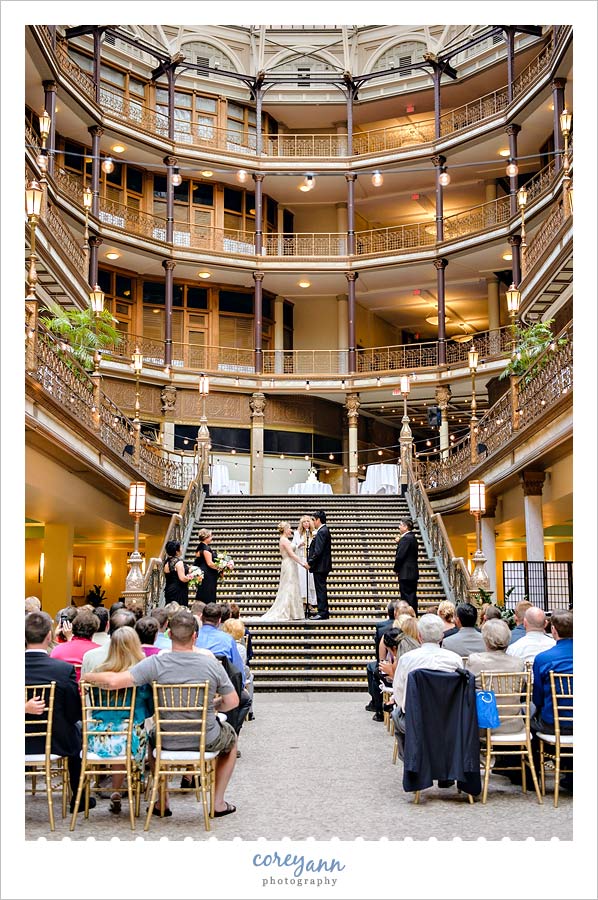 Hyatt Regency Cleveland at the Arcade Wedding with Jacquelyn and Xavier ...