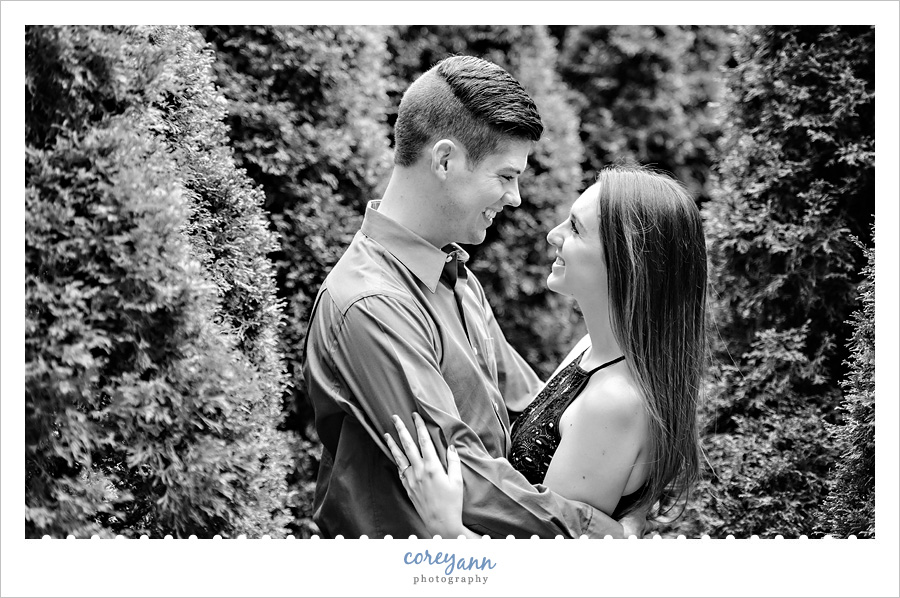 Canton Ohio Engagement Session with Amanda and Dylan - Corey Ann ...