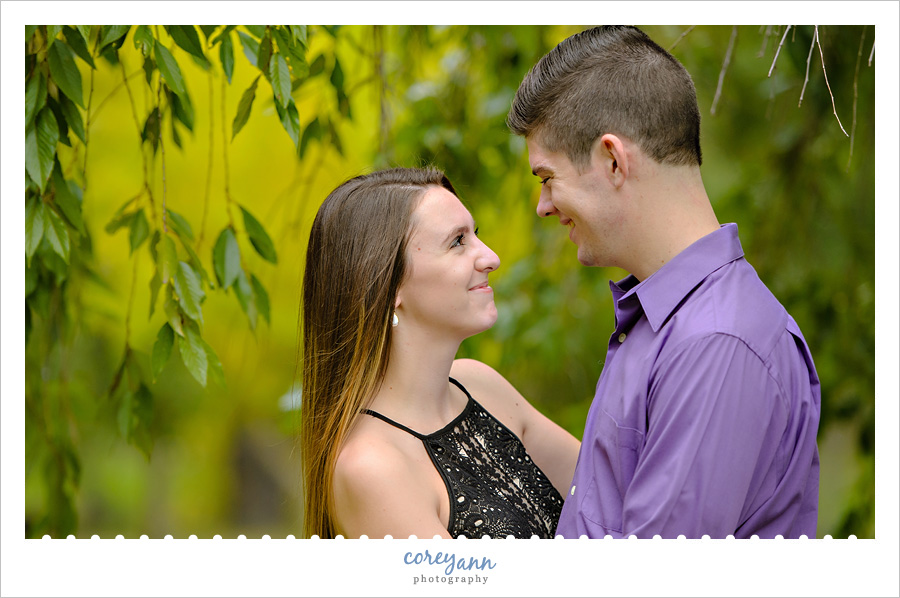 Canton Ohio Engagement Session with Amanda and Dylan - Corey Ann ...