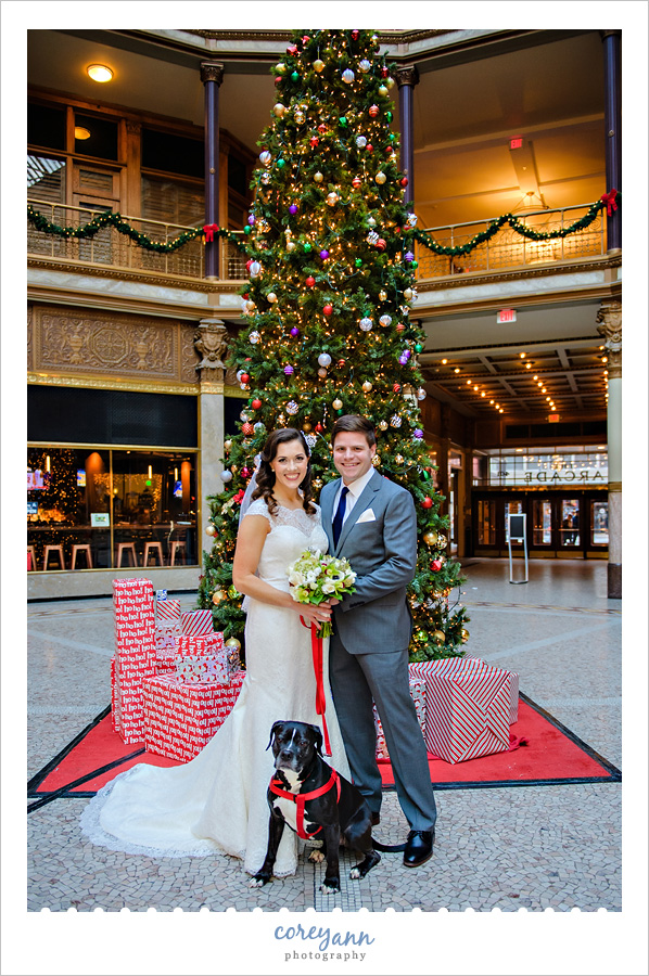 Hyatt Regency Cleveland at The Arcade December Wedding with Clodagh and ...