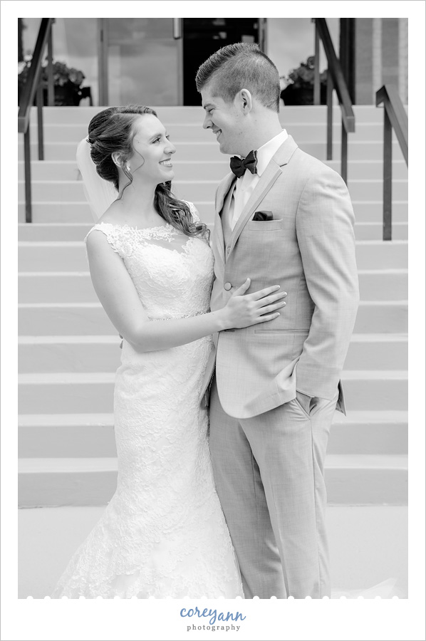 Guy's Party Center Wedding with Amanda and Dylan - Corey Ann Photography