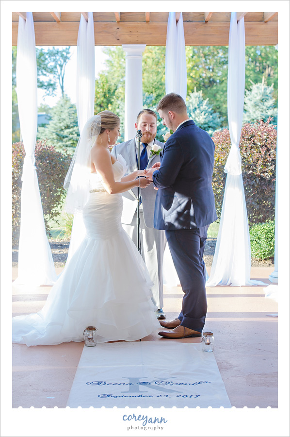 Ahern Banquet Center Wedding with Deena and Spencer - Corey Ann Photography