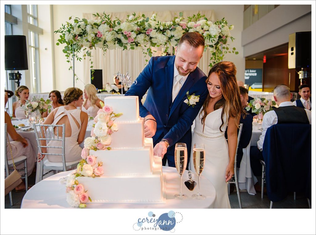 Lago Custom Events at Aloft Cleveland Wedding with Melissa and Tomo ...