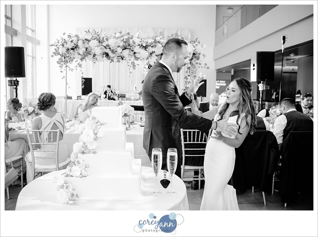 Lago Custom Events at Aloft Cleveland Wedding with Melissa and Tomo ...