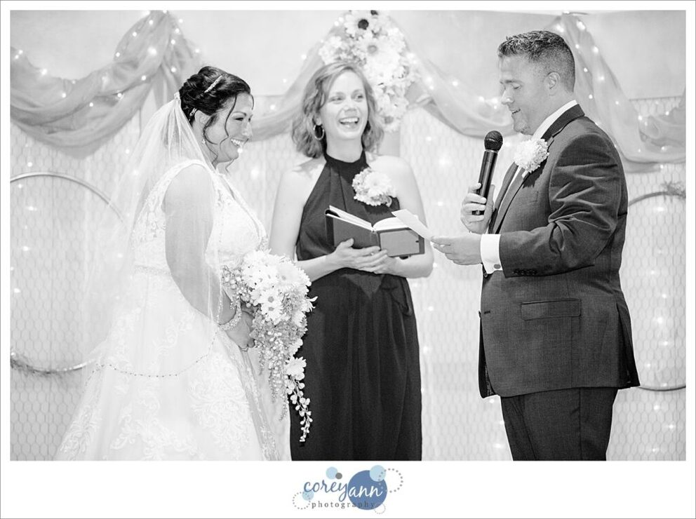 Santangelo's Party Center Wedding with Jennifer and Tim - Corey Ann ...